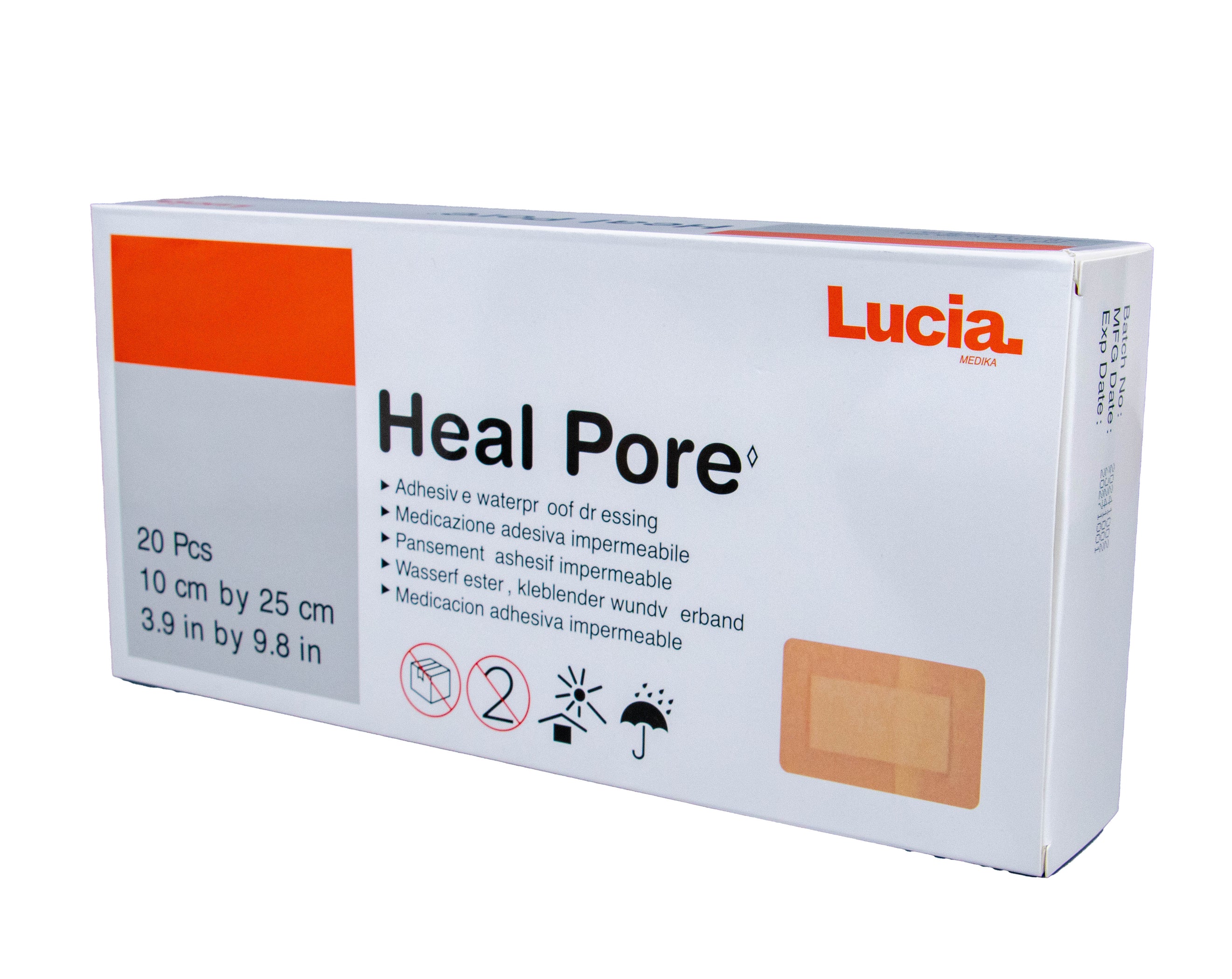 Lucia Heal Pore Adhesive Wound Dressing — Hospital Warehouse Kenya