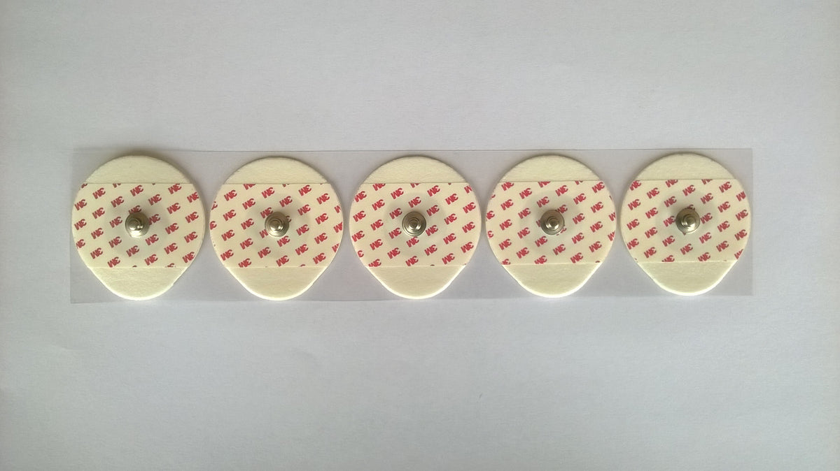 ECG Electrodes – Pre-Gelled and Disposable for Cardiac Monitoring ...