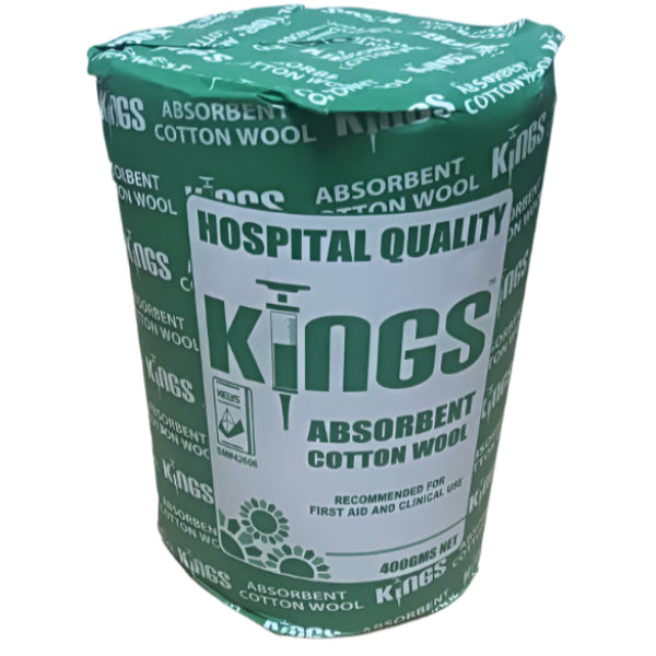 Cotton Wool 400 Grams (15 Units Per Pack) — Hospital Warehouse Kenya